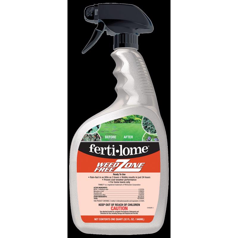 Ferti-lome Weed Free Zone Weed Control RTU Liquid 32 oz, MACE7296270 ...