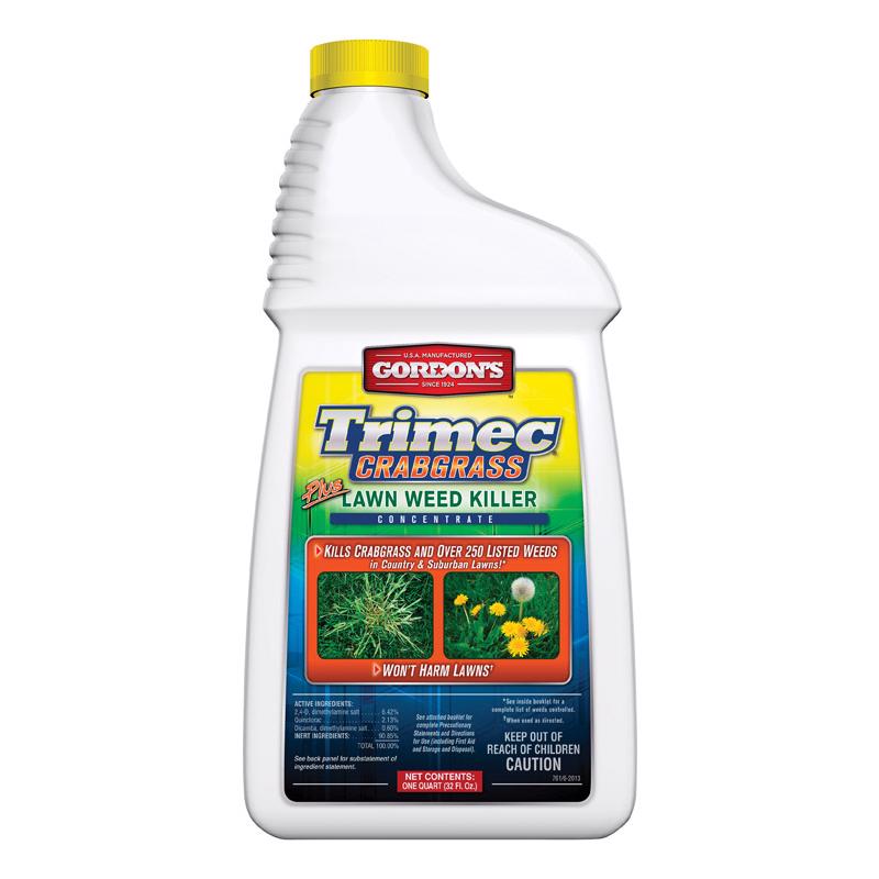 Gordon's Trimec Broadleaf and Crabgrass Killer Concentrate 1 qt ...