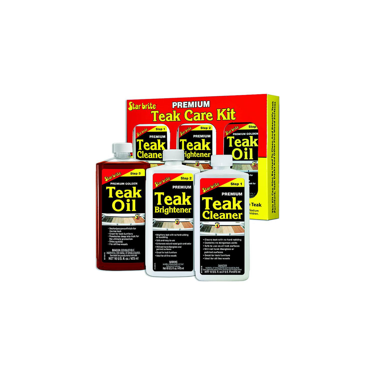Teak Care Kit, Pint Size – Mrosupreme.com