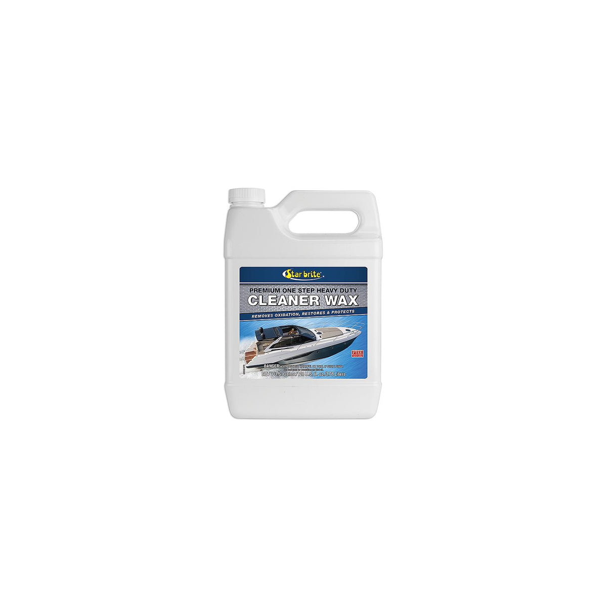 Starbrite Premium One Step Heavy Duty Cleaner Wax, Gal, MLAN74-89600 ...