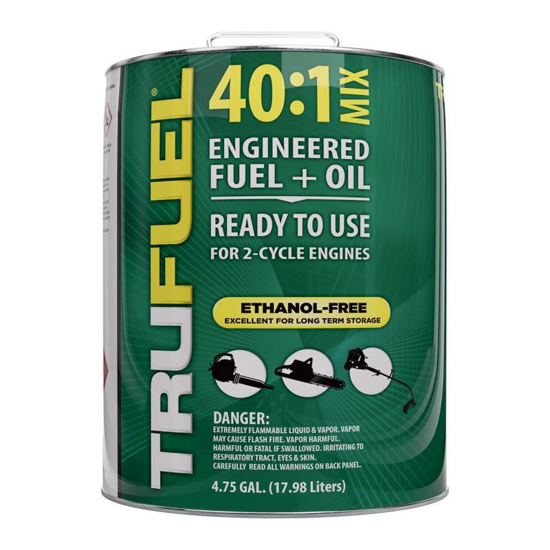 TruFuel Ethanol-Free 2-Cycle 40:1 Engineered Fuel and Oil 4.75 gal ...