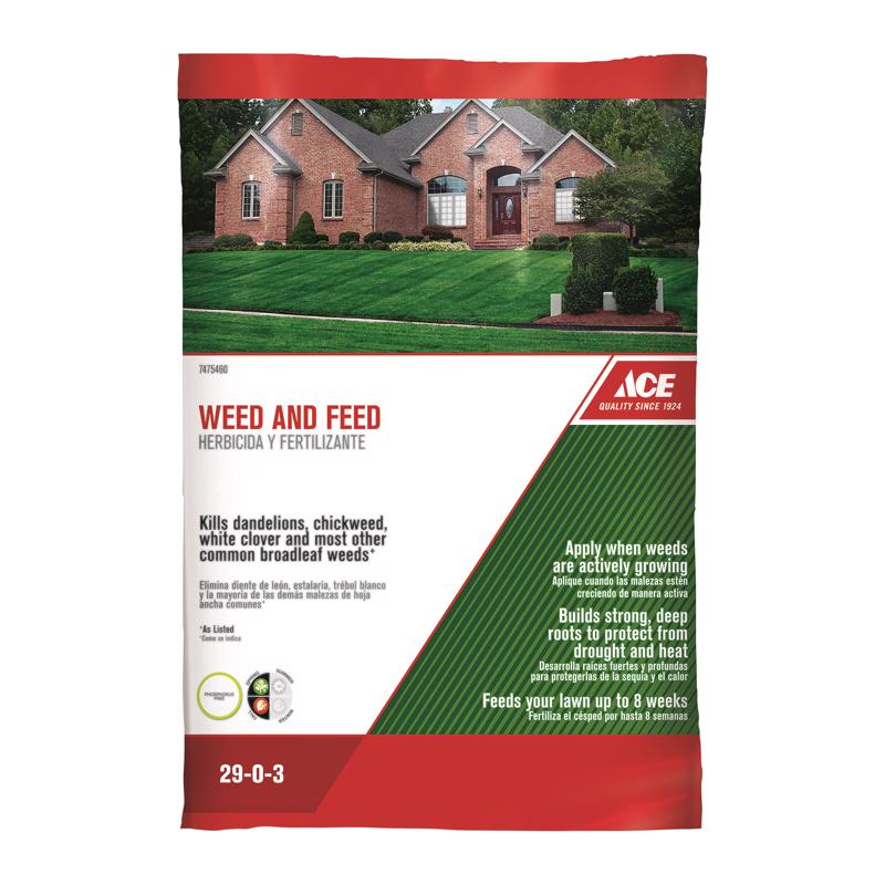 Ace Weed & Feed Lawn Fertilizer For All Grasses 5000 sq ft – Mrosupreme.com