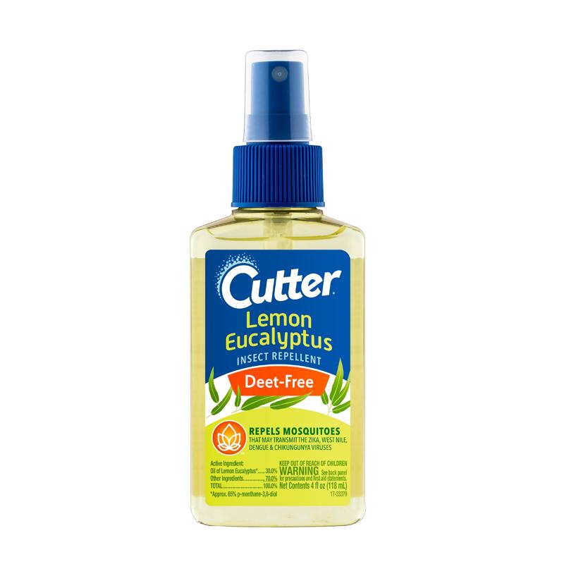 Cutter Insect Repellent Liquid For Mosquitoes 4 oz, Pack of 6 ...