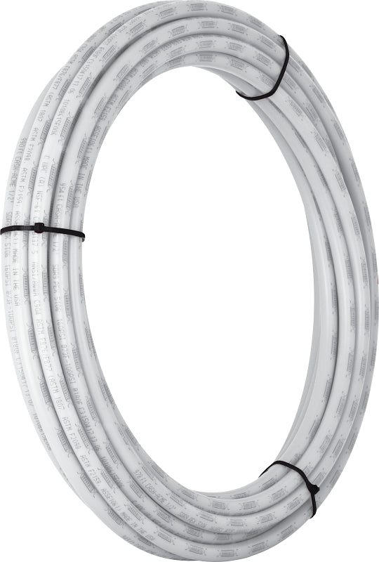 SharkBite U860W50 Pipe Tubing, 1/2 in, Polyethylene, White, 50 ft L ...