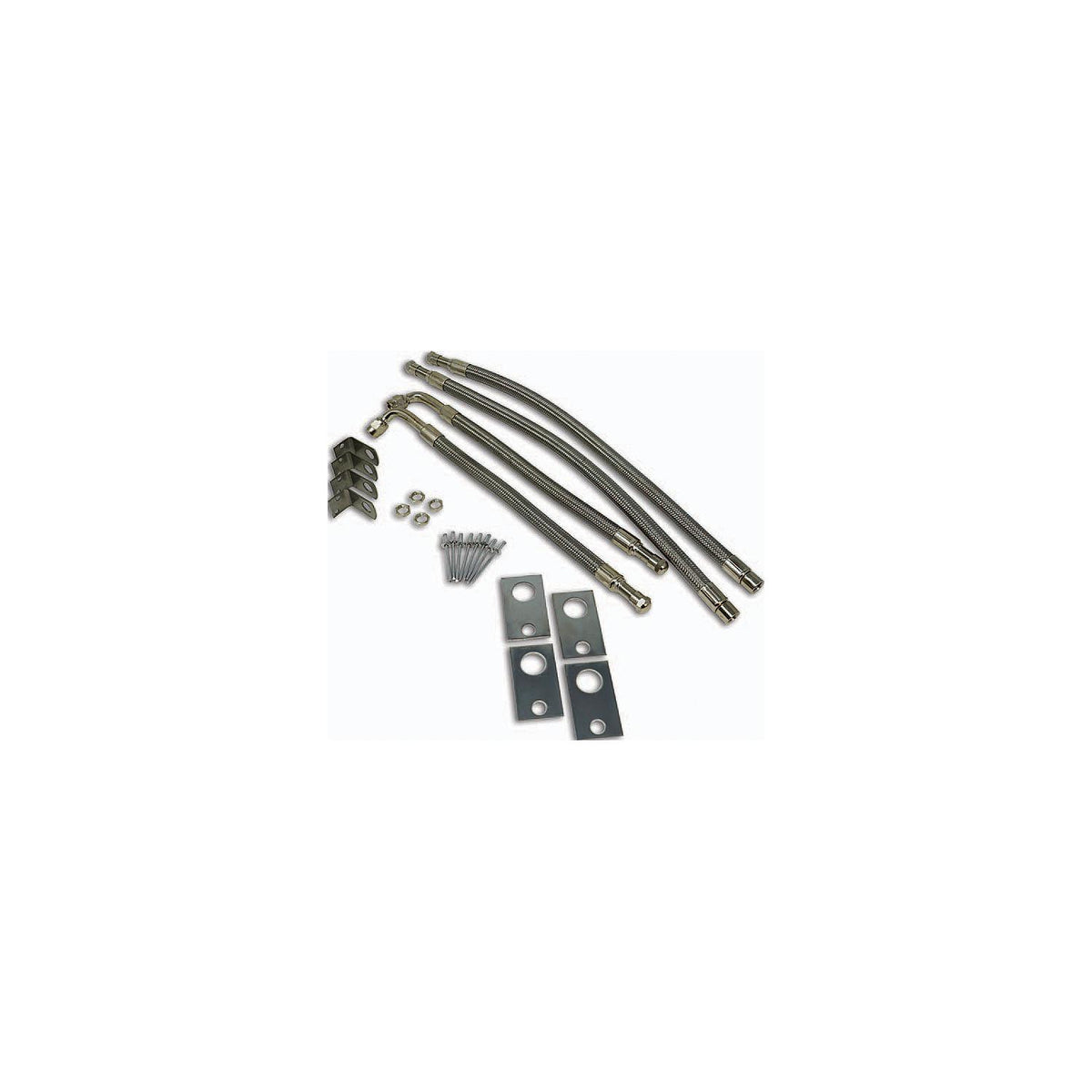 Minder TM22307VP Tireminder Braided Steel Valve Extender Kit for 22 ...