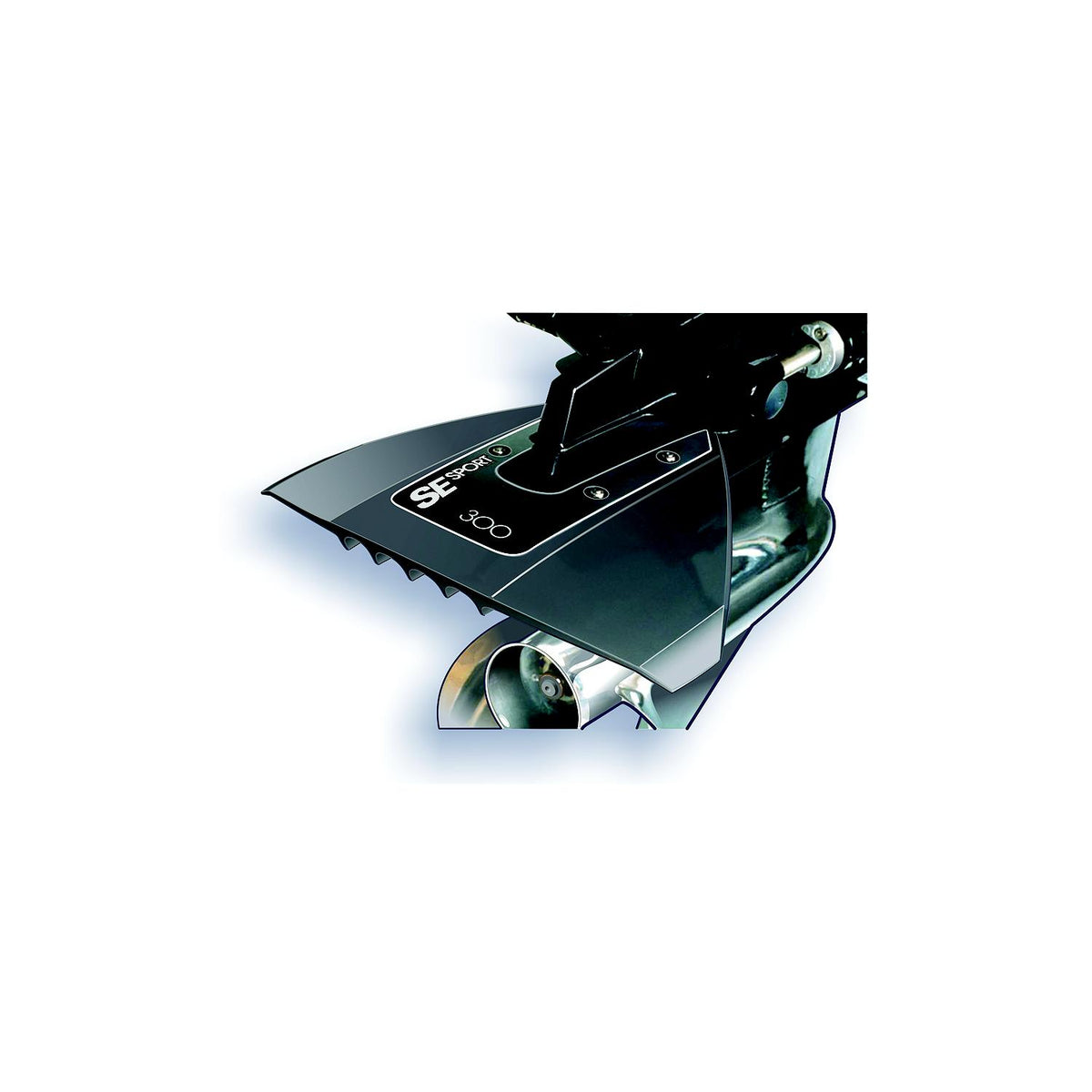 SE Sport SE300 Hydro Foil Grey for 40-350 HP – Mrosupreme.com