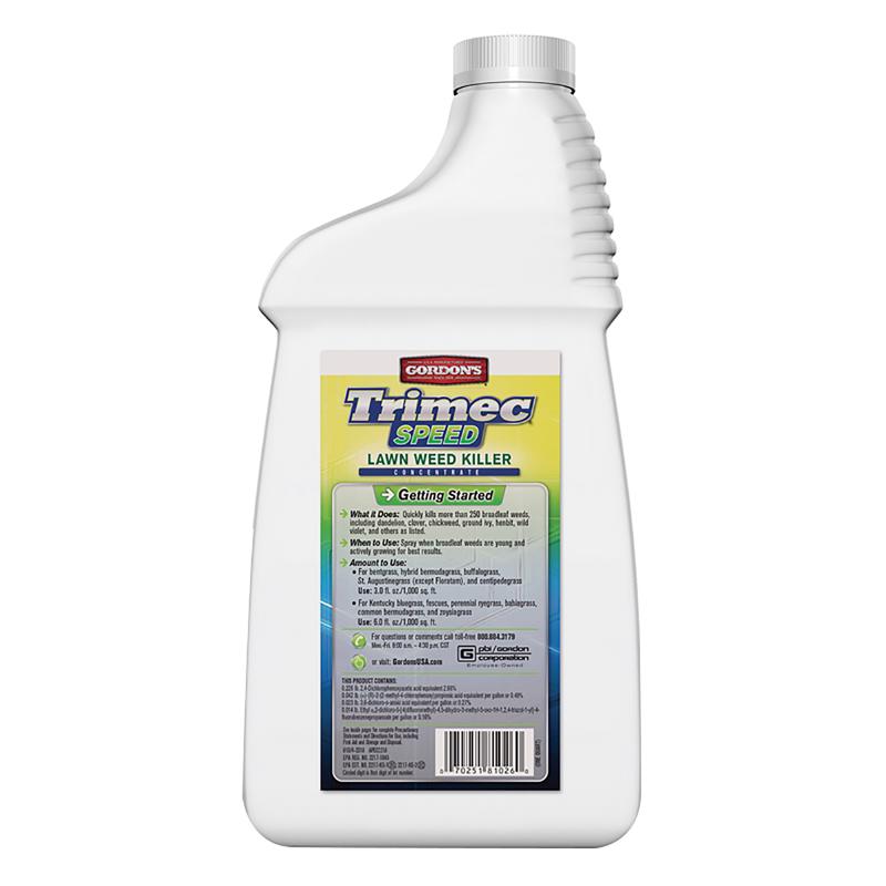 Gordon's Trimec Speed Weed Killer Concentrate 1 qt, MACE7831720 ...