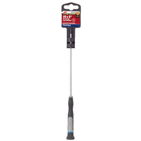 Ace No. 0 X 6 in. L Phillips Precision Screwdriver, Pack of 2 ...