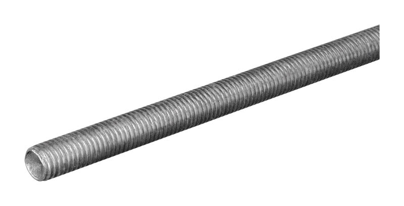 SteelWorks 5/16 in. D X 12 in. L Low Carbon Steel Threaded Rod, Pack o ...