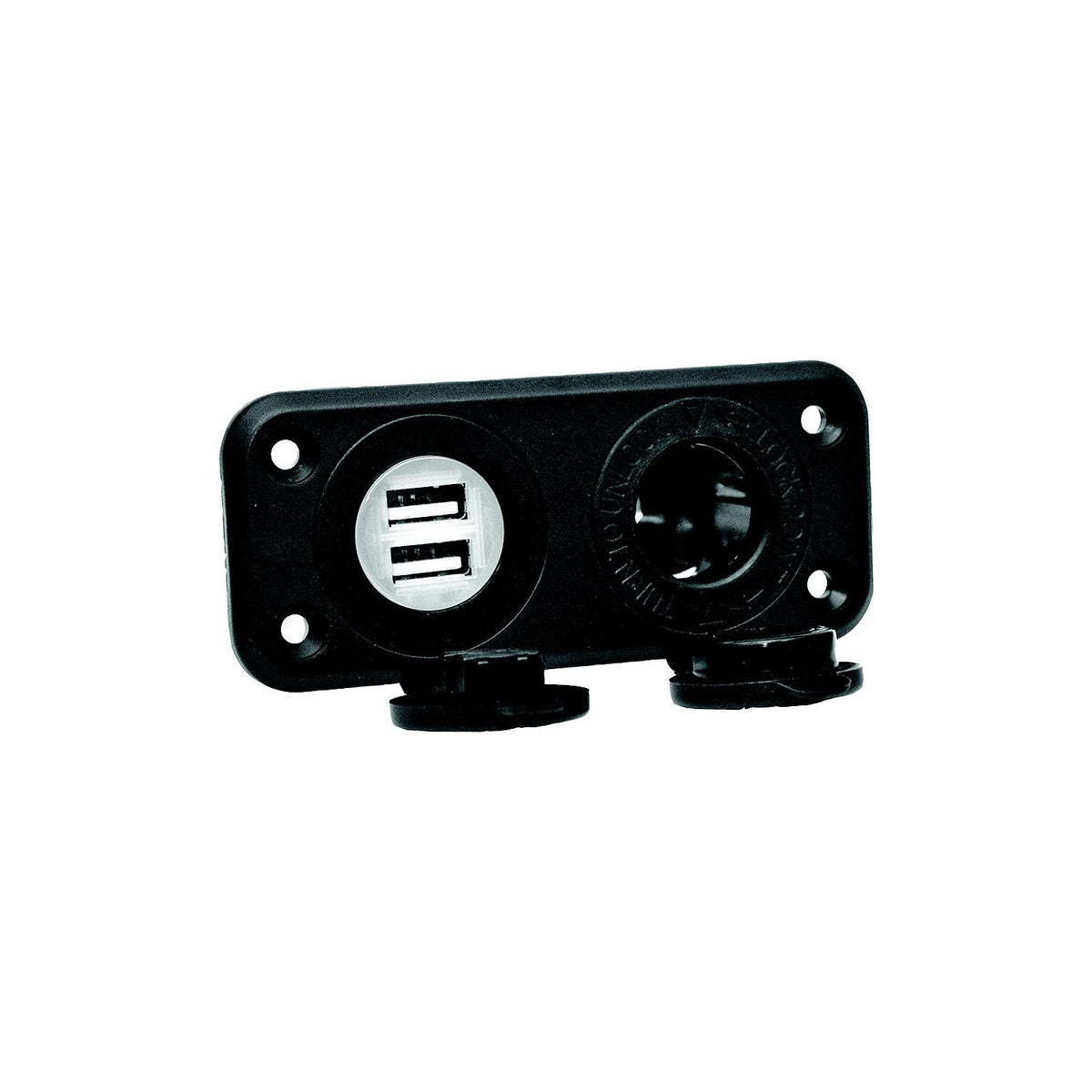 RECEPTACLE 12V W-DUAL USB, MLAN799-086410, Aug-10, Mrosupreme.com