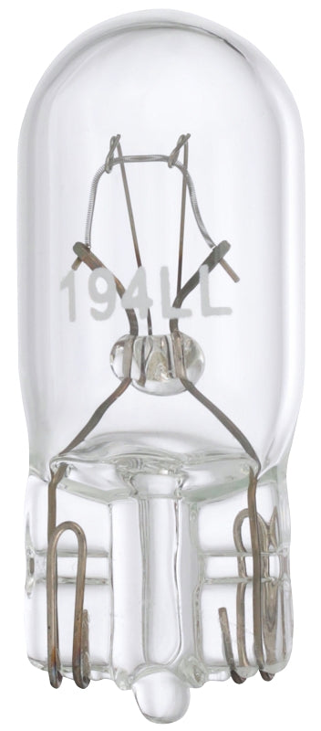 Peak 194LL-BPP Miniature Automotive Bulb, 14 V, 4 W, Incandescent Lamp ...