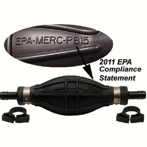 Primer Bulb Assembly, 1/4 I.D., MLAN710-8M0052975, 8M0052975 ...