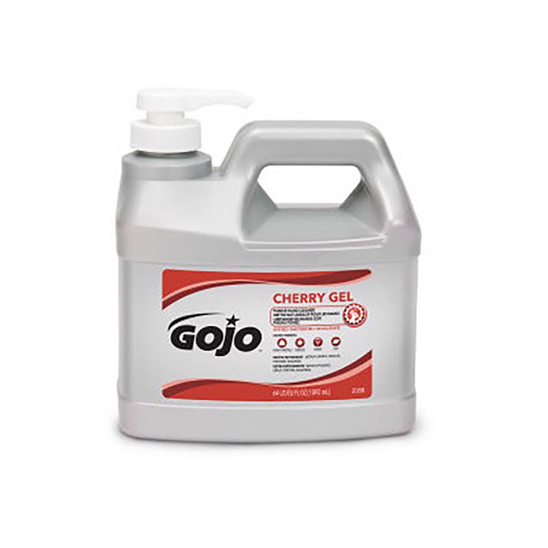 Gojo 2356-04 Hand Cleaner, Gel, Red, Cherry, 0.5 gal, Bottle ...