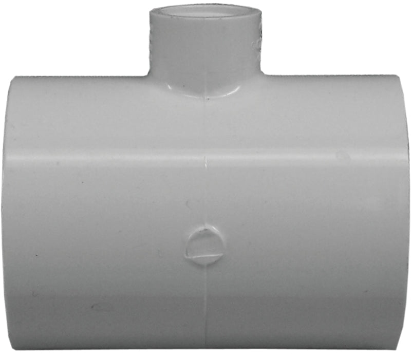 IPEX 435877 Reducing Pipe Tee, 2 x 2 x 1/2 in, Slip x Slip x FPT, PVC ...