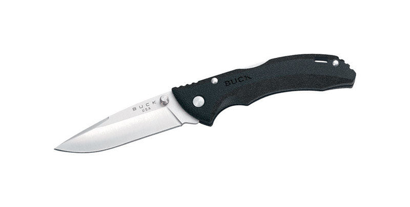 Buck Knives 284 Bantam BBW Black 420 HC Stainless Steel 6.5 in. Folding ...