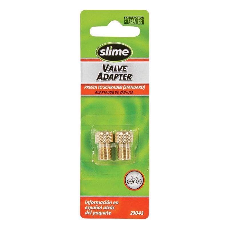 Slime Metal Presta to Schrader Valve Adapter Gold – Mrosupreme.com