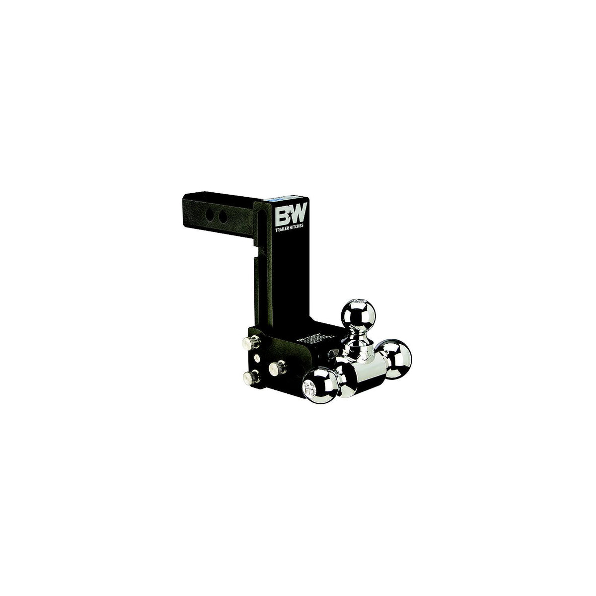 B&W TS10049B Trailer Hitches Tow & Stow Tri Ball Receiver Hitch | Fits ...