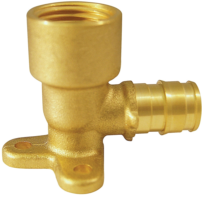 Apollo ExpansionPEX Series EPXDEE12 Drop Ear Pipe Elbow, 1/2 in, Barb ...