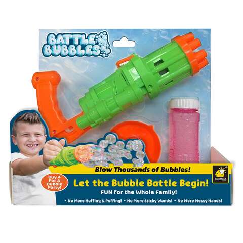 BulbHead ASOTV Battle Bubbles Bubble Machine 1 pk, , 15907-12 ...