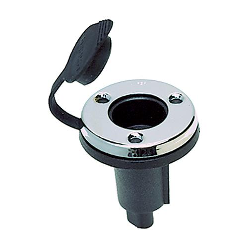 Spare Round Plug-In Base, 3-Pin, MLAN9-1045300DP, 1045300DP, Mrosupreme.com