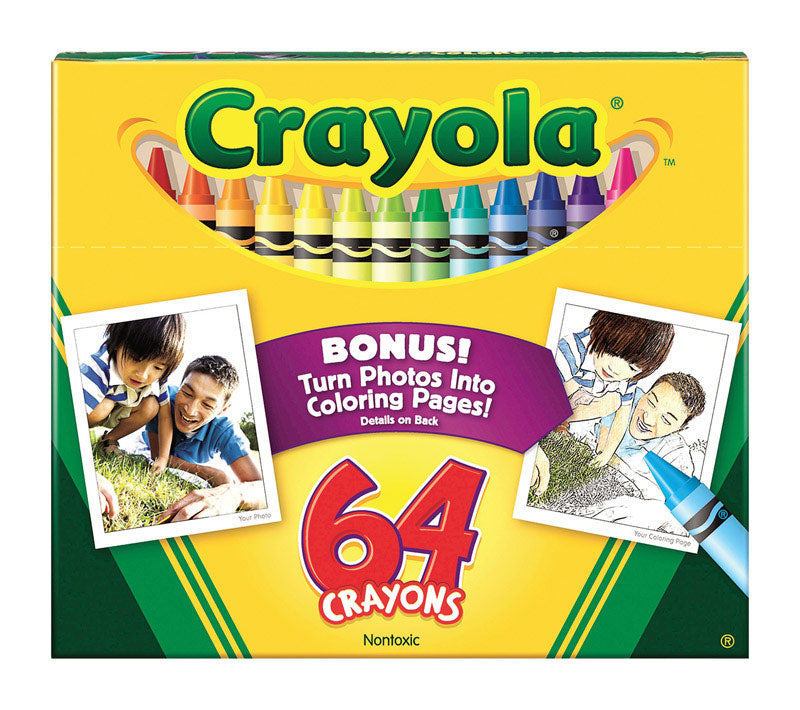 Crayola Assorted Color Crayons 64 pk – Mrosupreme.com