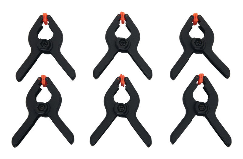 Home Plus Mini Spring Clamp Set 6 pk, Pack of 12, MACE9298886, DRD60075 ...