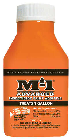 M-1 Advanced Indoor and Outdoor Insecticide Paint Additive 1.68 oz ...