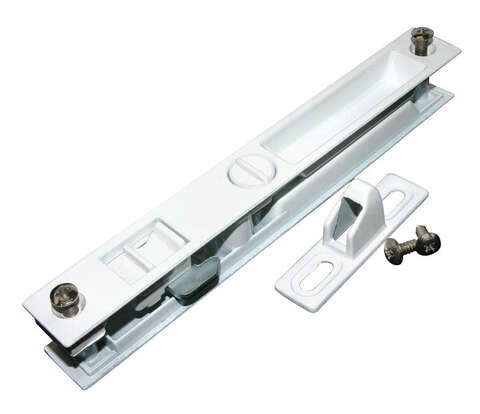 Barton Kramer Zinc Sliding Glass Door Lock Set, MACE5498712, 444WC ...