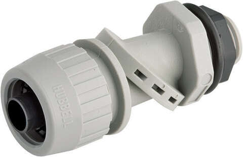 Raco Swivel Lok 1/2 in. D Nylon Electrical Conduit Connector For Type ...