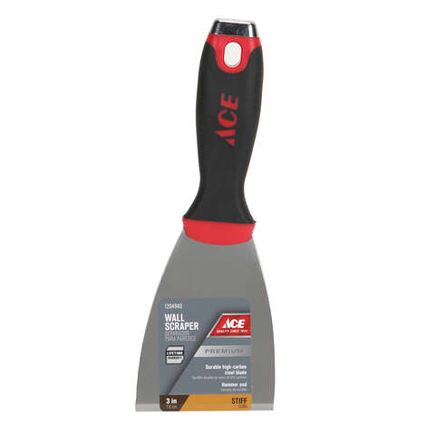 Ace 3 in. W Carbon Steel Stiff Wall Scraper, Pack of 5 – Mrosupreme.com