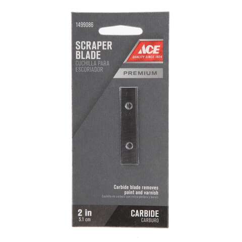 Ace 2 in. W Tungsten Carbide Double Edge Scraper Blade – Mrosupreme.com
