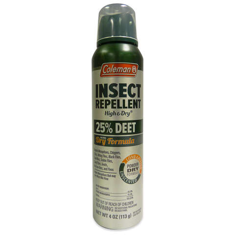 Coleman High & Dry Insect Repellent Liquid For Mosquitoes/Ticks 4 oz ...