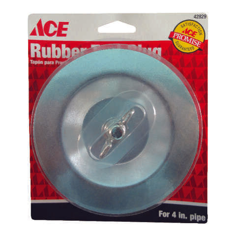 Ace 4 in. Rubber Test Plug, MACE42829, 74-3021-40A, Mrosupreme.com